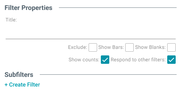 Creating a Types Filter