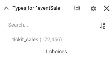 Creating a Types Filter