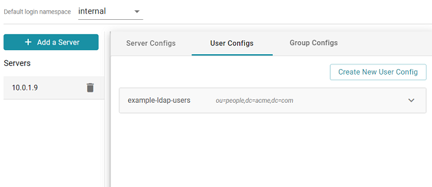Connecting to a Directory Server