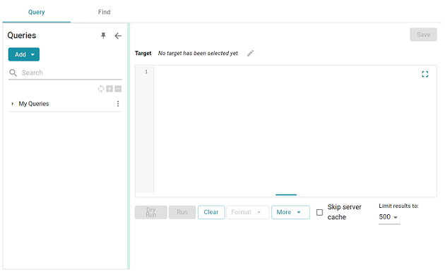 Running SPARQL Queries in the Query Builder