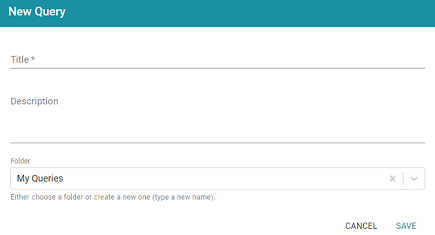 Running SPARQL Queries in the Query Builder