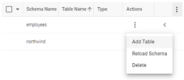 Defining a Database Schema