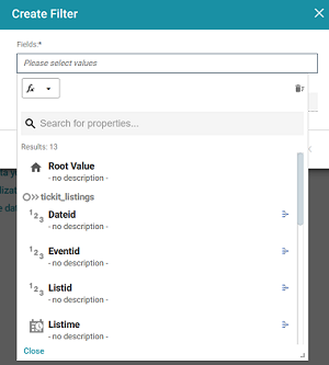 Adding a Numeric Range Filter