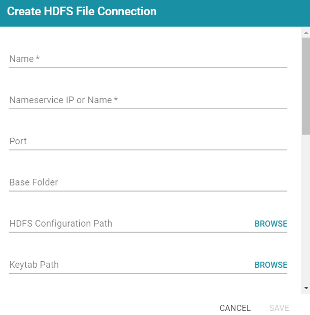 Connecting to a File Store